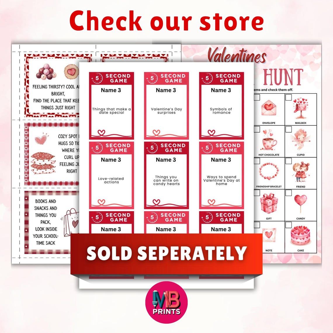 Jeopardy Game for Valentine's Day, Printable Valentines Jeopardy Game ...