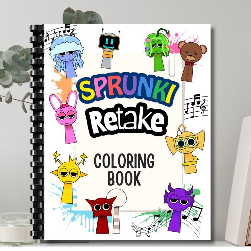 Sprunki Wall Art - Etsy