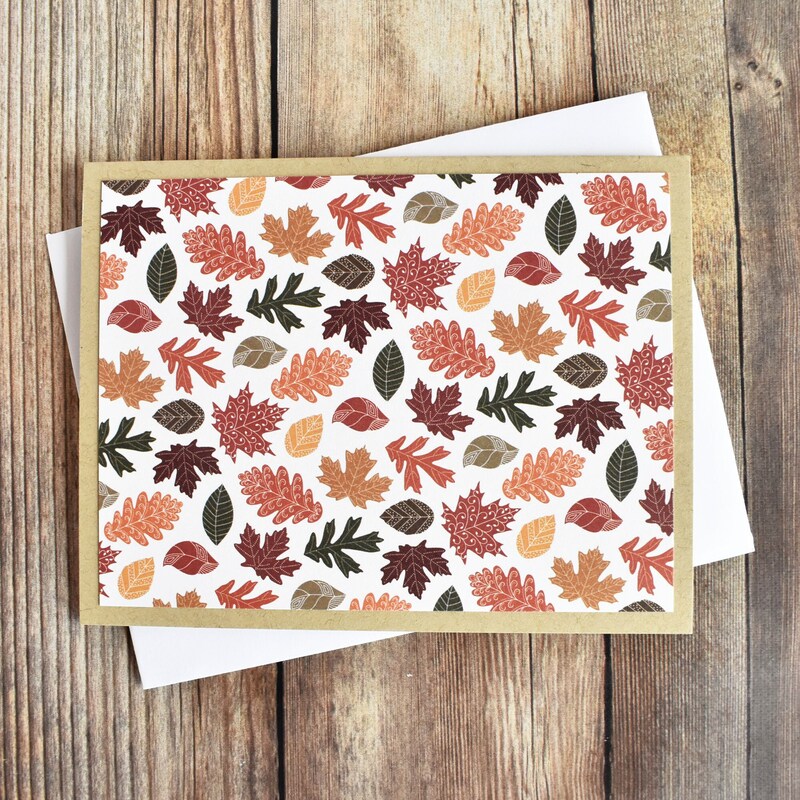 Fall Greeting Card - Etsy