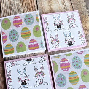 Mini Easter Note Cards Easter Bunny Cards Easter Basket Gifts for Kids ...