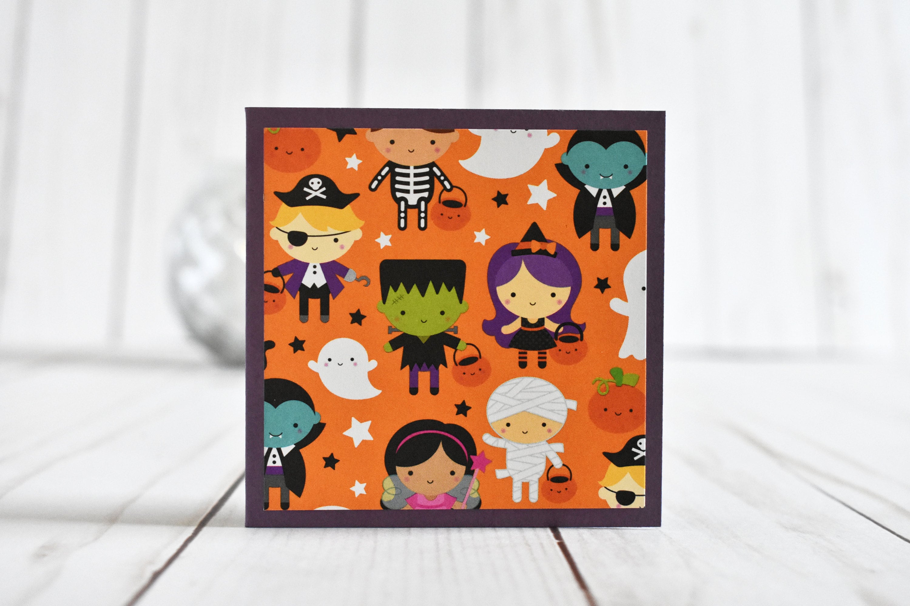 Mini Halloween Cards With Envelopes Set of 4 - Miniature Happy ...