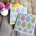 Mini Easter Note Cards Easter Bunny Cards Easter Basket Gifts for Kids ...