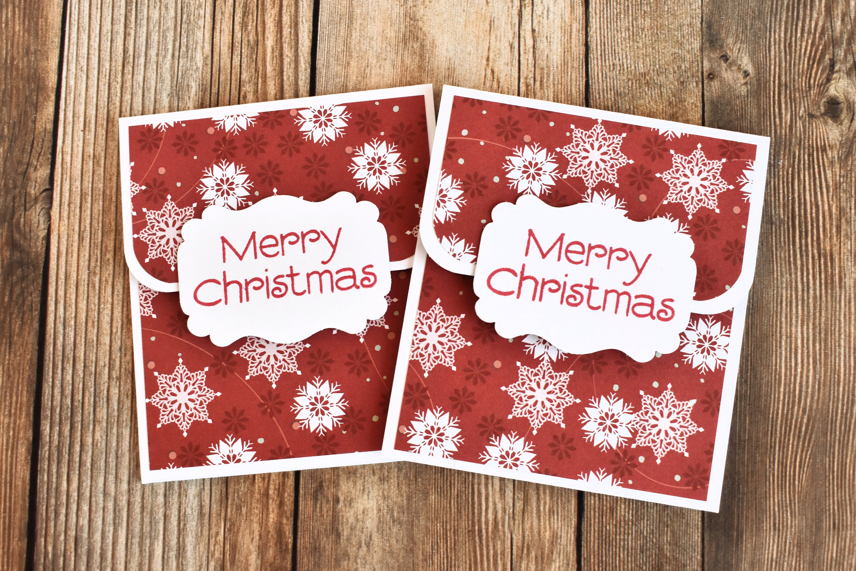 Holiday Gift Card Holder Christmas Gift Card Holder - Etsy