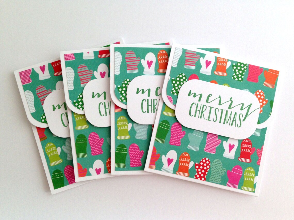 Christmas Gift Card Holder Holiday Gift Card Holder Unique | Etsy