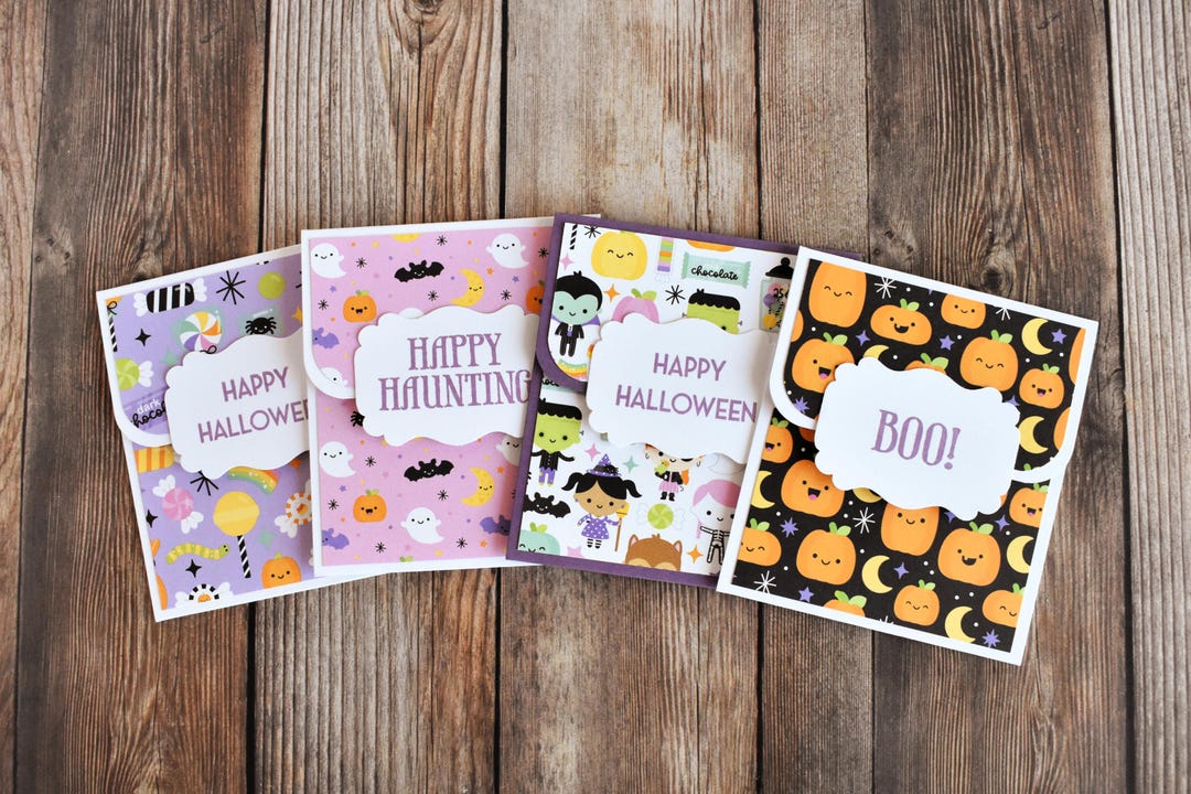 Halloween Gift Card Holders - Trick or Treat Money Envelopes - Etsy