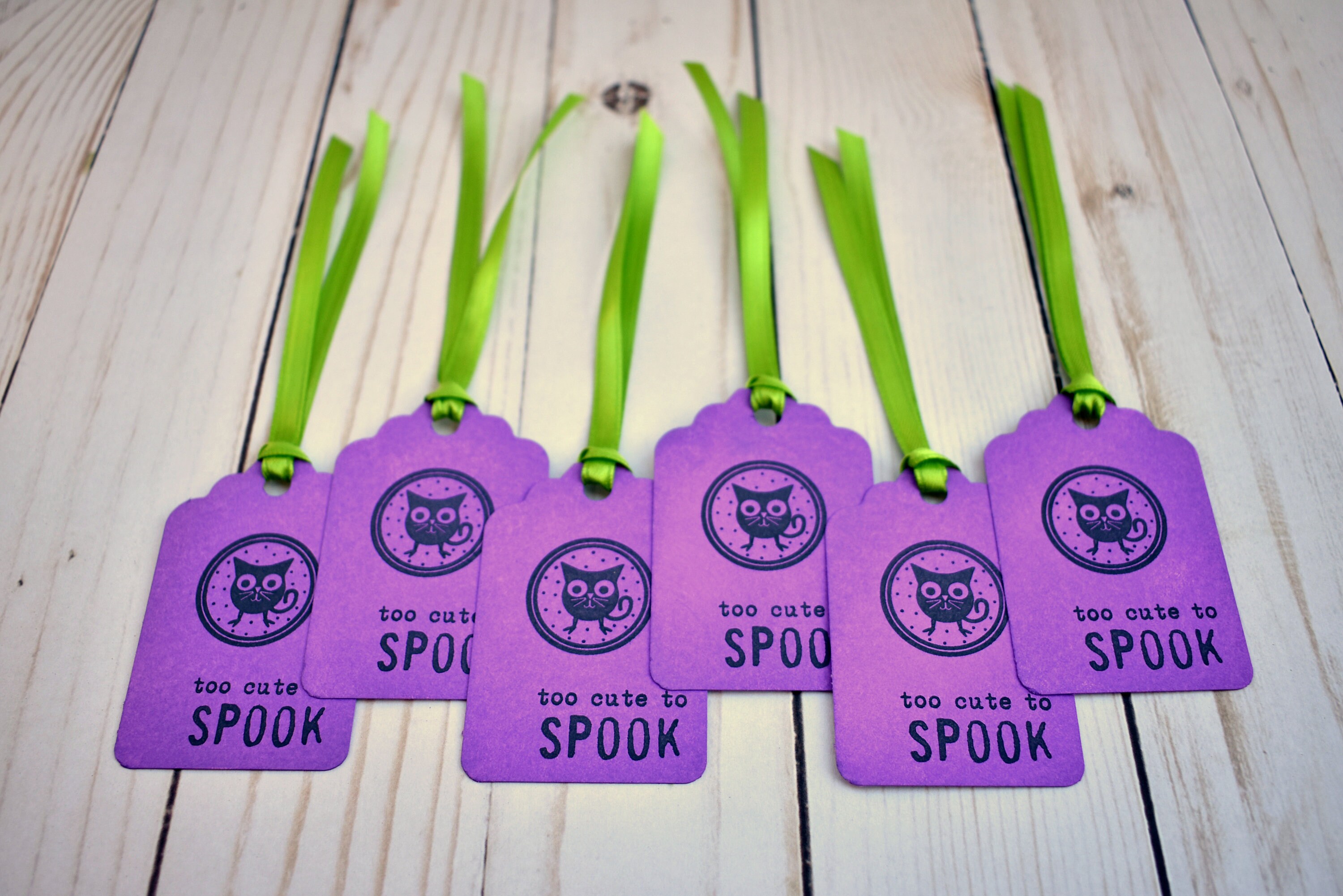Cute Halloween Gift Tags for Kids Halloween Favor Tags Handmade Gift ...
