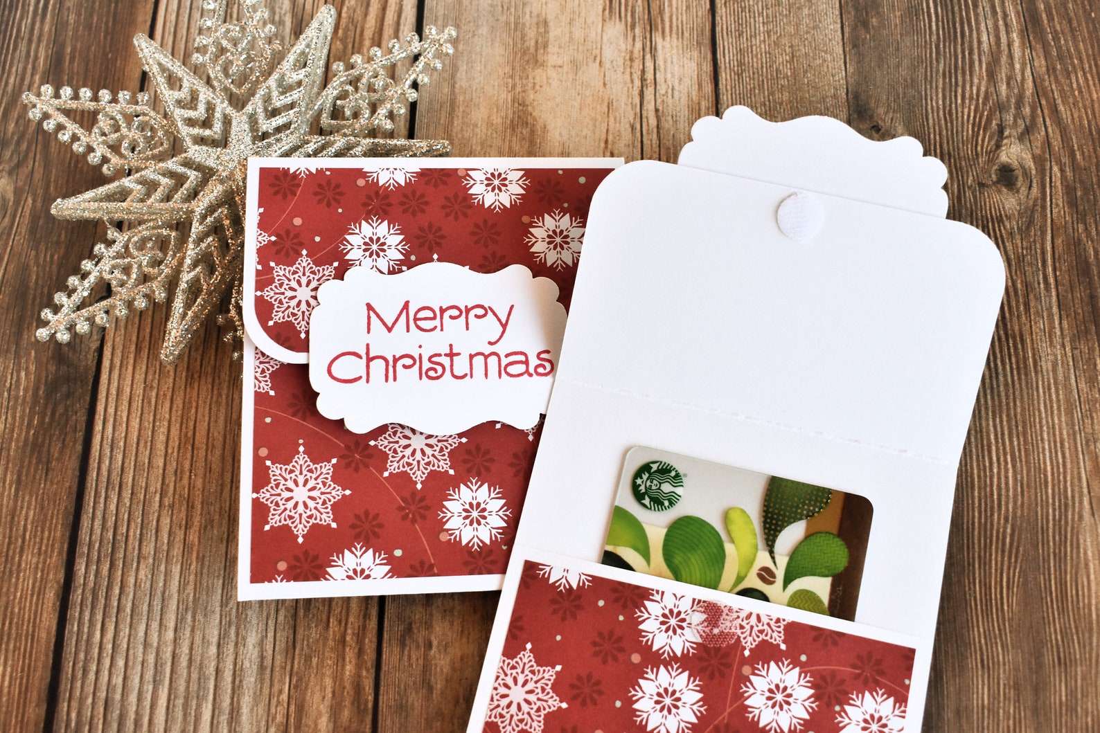 Holiday Gift Card Holder - Christmas Gift Card Holder - Holiday Money ...