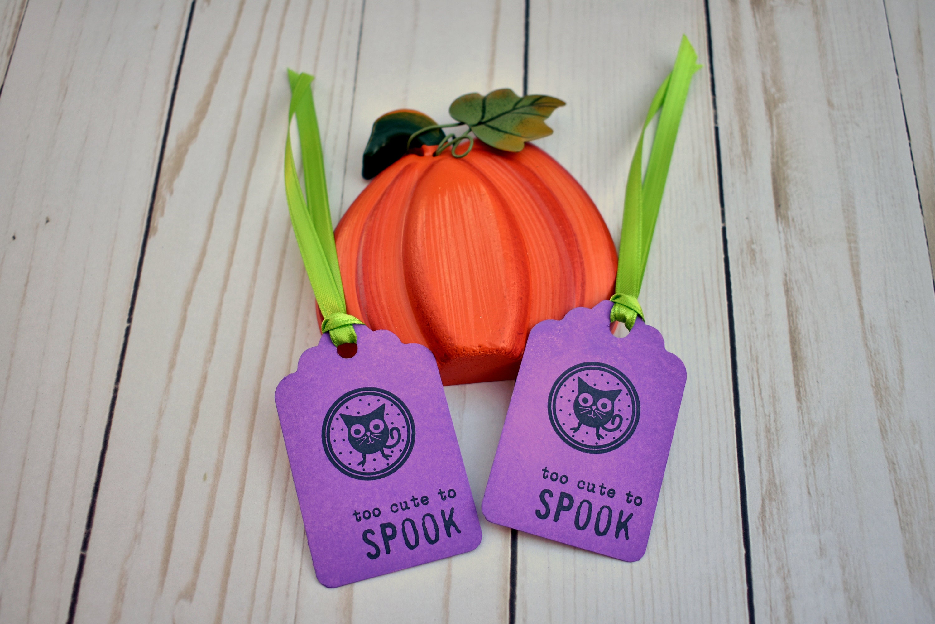 Cute Halloween Gift Tags for Kids Halloween Favor Tags Handmade Gift ...