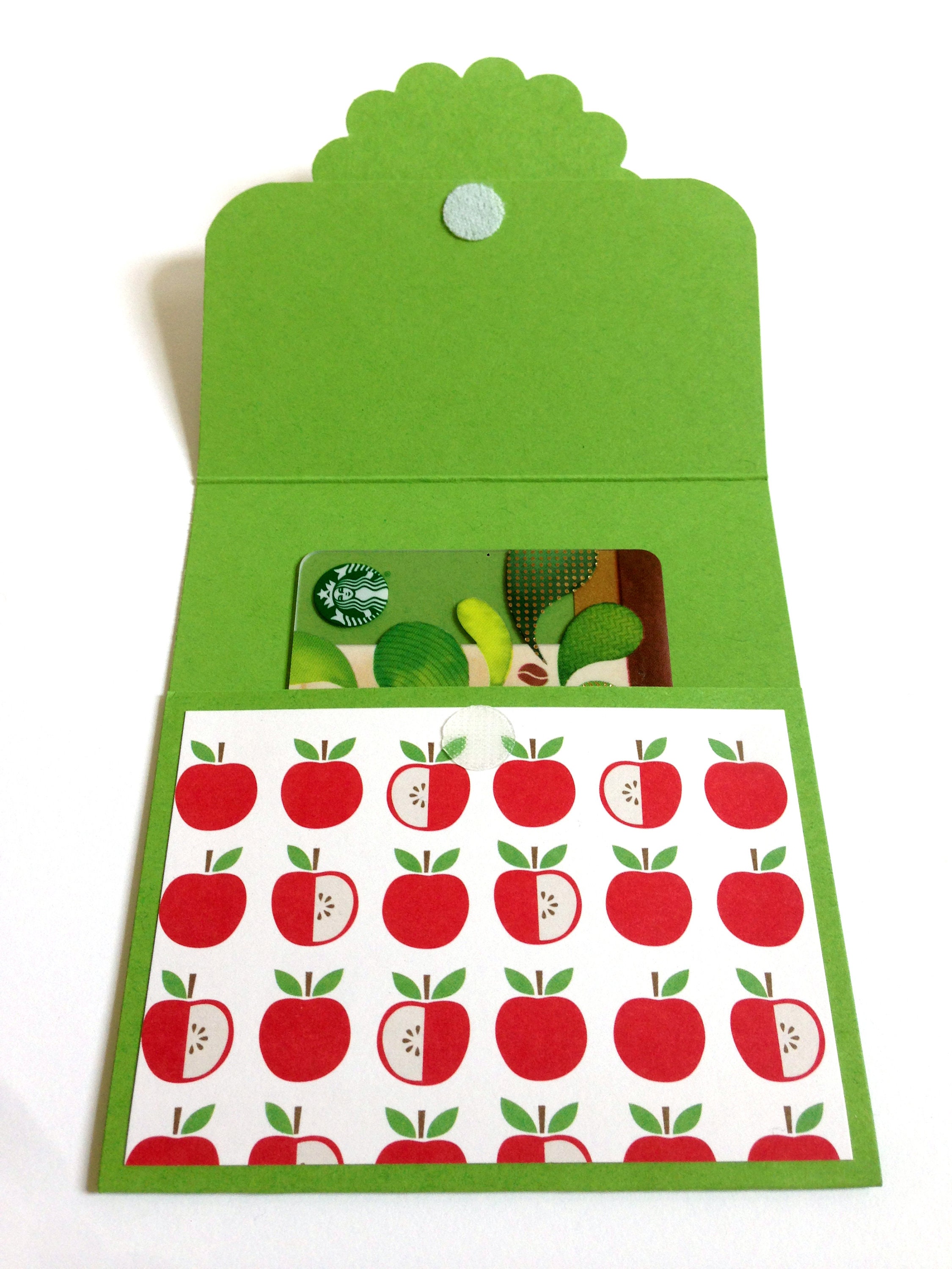 Back to School Gift Card Holder Handmade Teacher Gift Card - Etsy