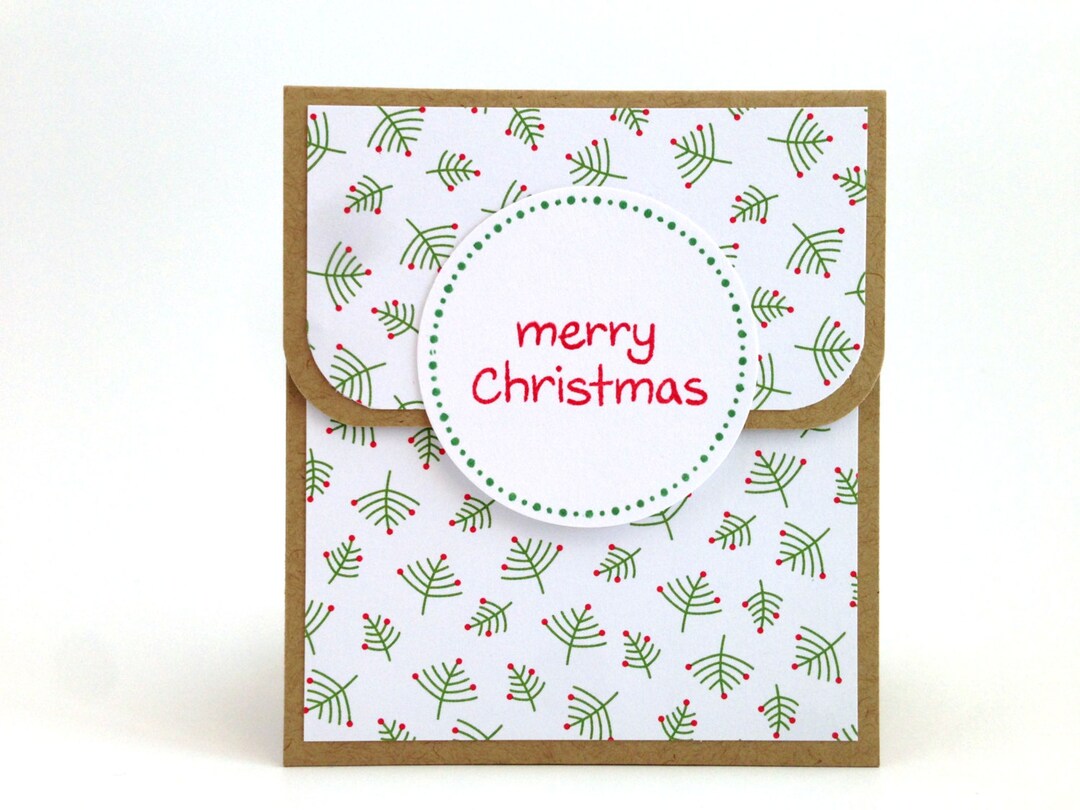 Christmas Gift Card Holder Set - Christmas Money Holder - Holiday Gift ...