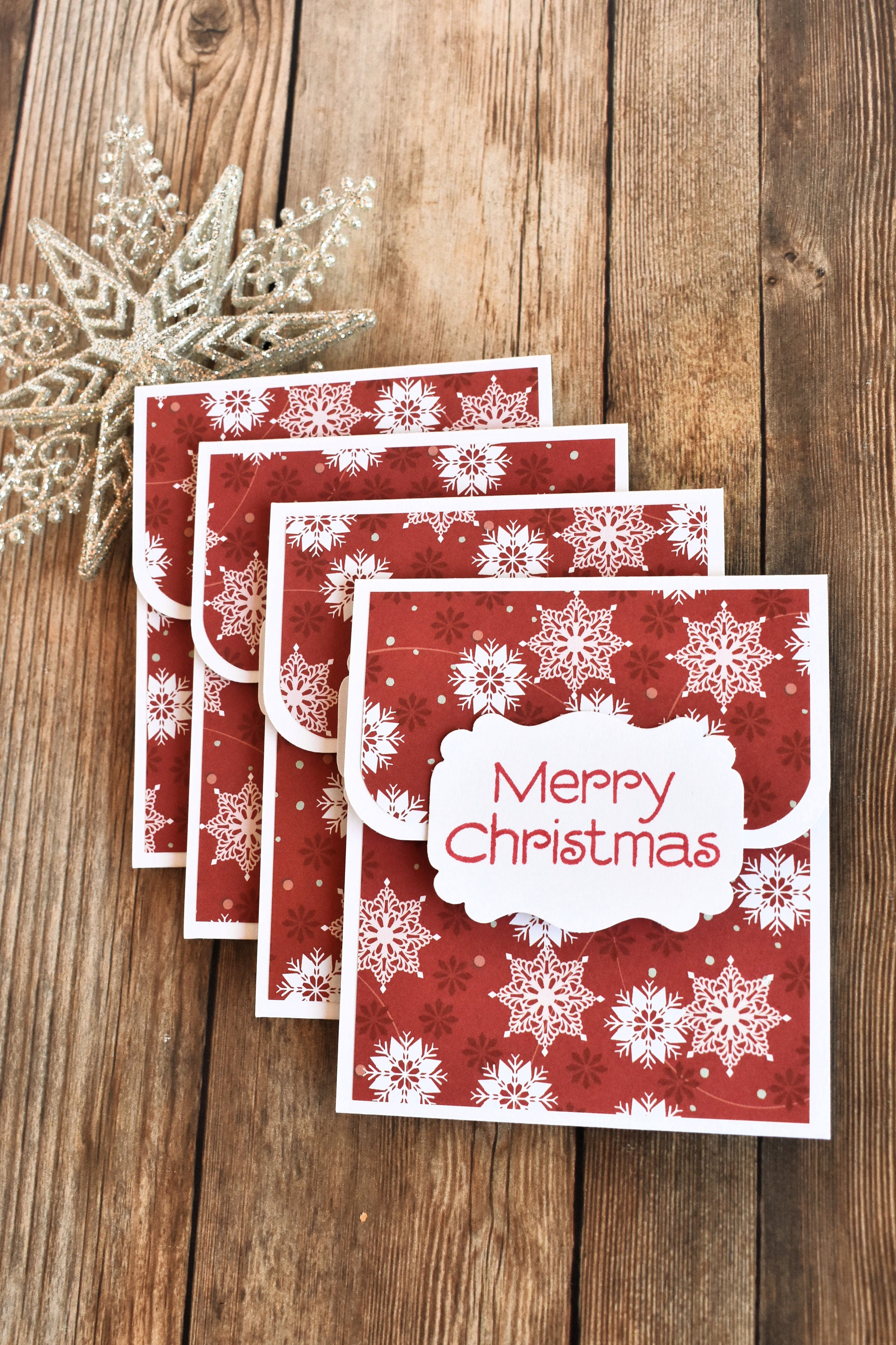 Holiday Gift Card Holder Christmas Gift Card Holder - Etsy