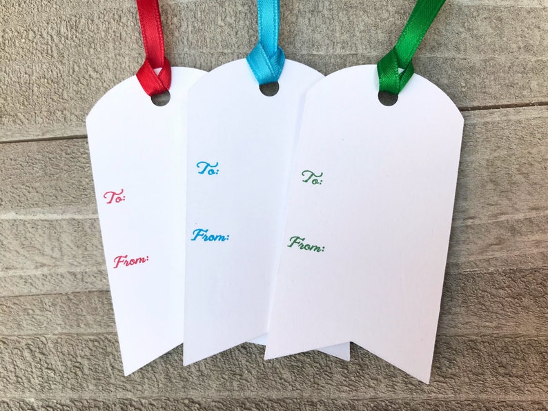 Handmade Christmas Tags Cute 3D Present Tags Handmade - Etsy