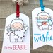 Handmade Christmas Tags Cute 3D Present Tags Handmade - Etsy