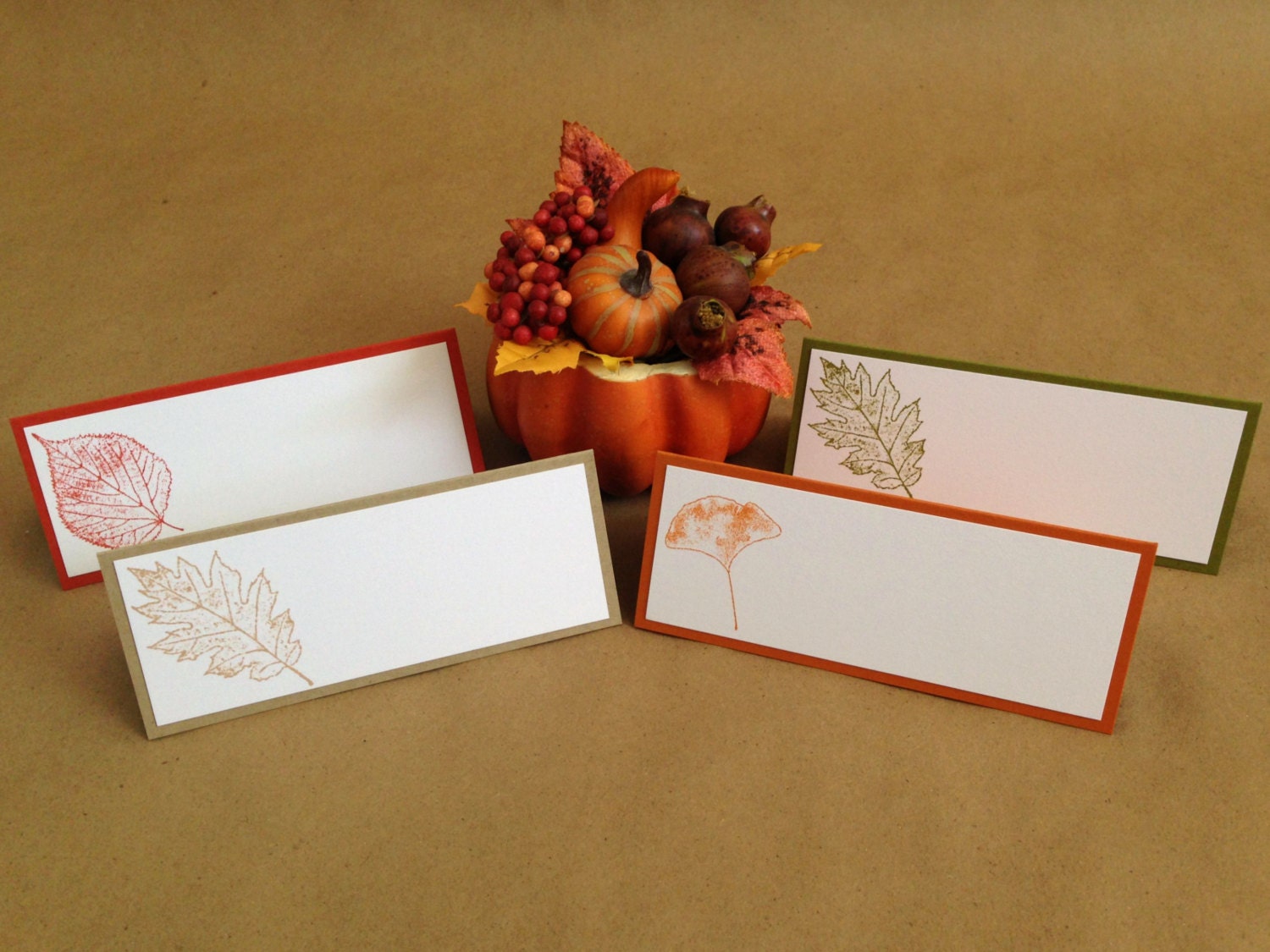 Thanksgiving Place Cards Fall Place Cards Fall Wedding - Etsy