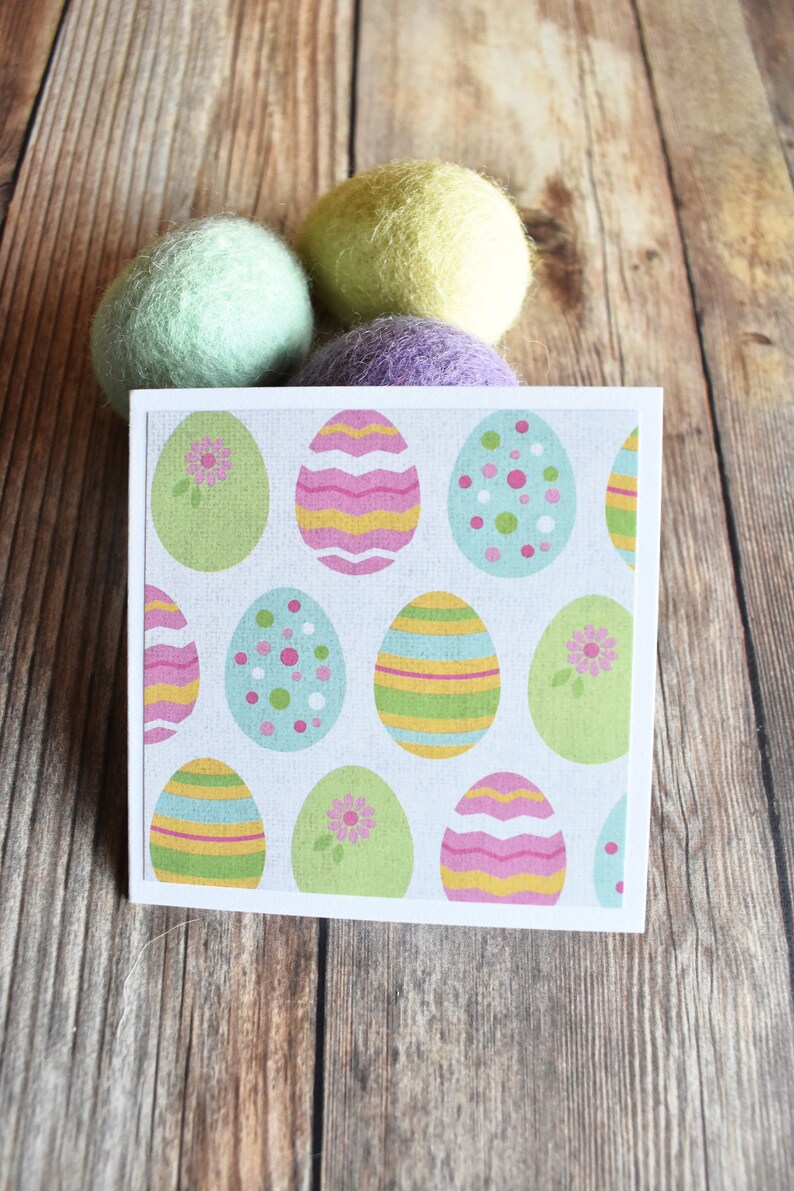 Mini Easter Note Cards Easter Bunny Cards Easter Basket Gifts for Kids ...