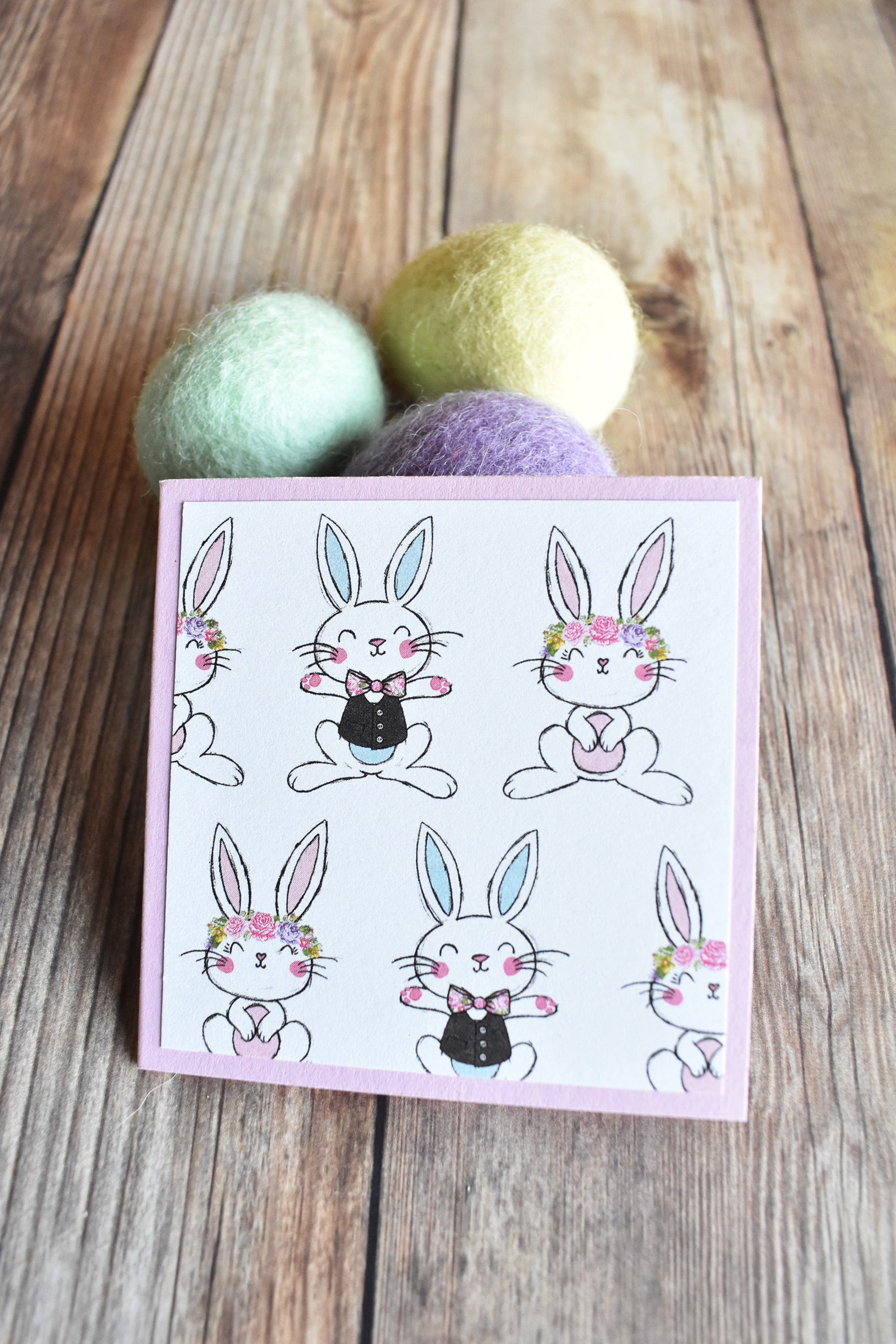 Mini Easter Note Cards Easter Bunny Cards Easter Basket Gifts for Kids ...