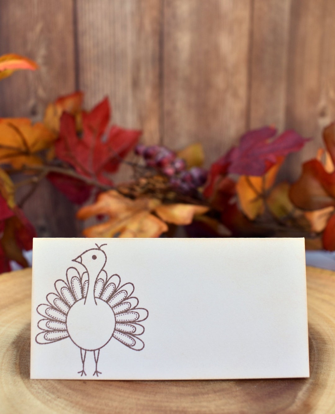 Thanksgiving Table Decor - Place Cards Thanksgiving - Rustic Fall Decor ...