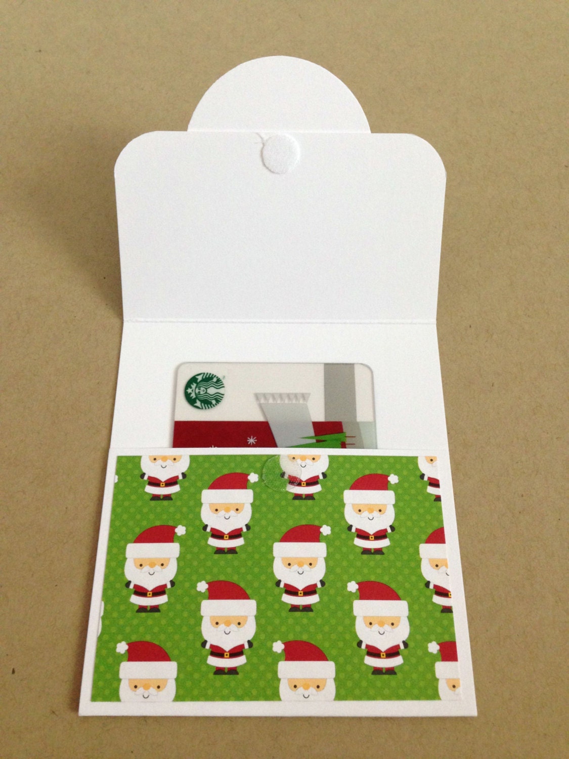 Christmas Gift Card Holder Set - Holiday Gift Card Holder - Santa ...