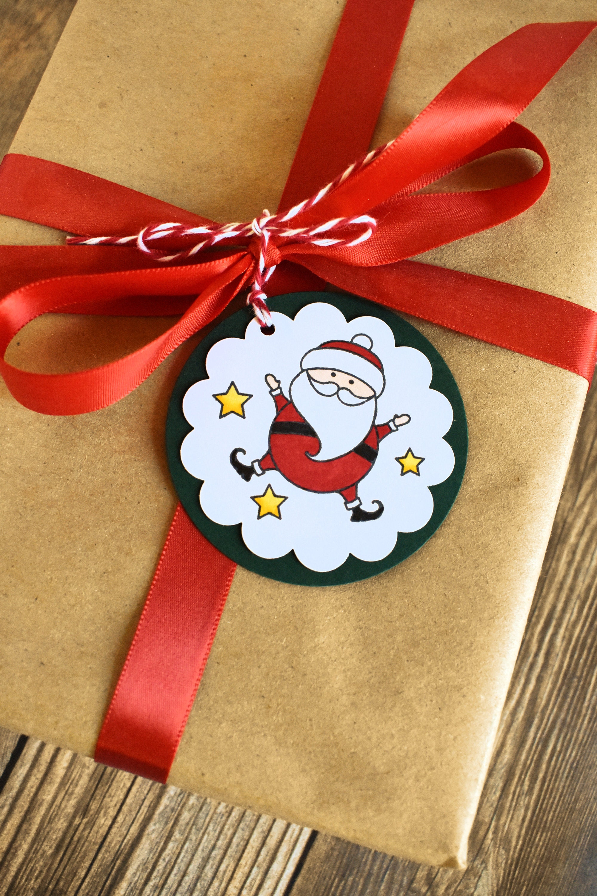 Christmas Tag Set Variety Christmas Gift Tags Holiday Gift Tags ...