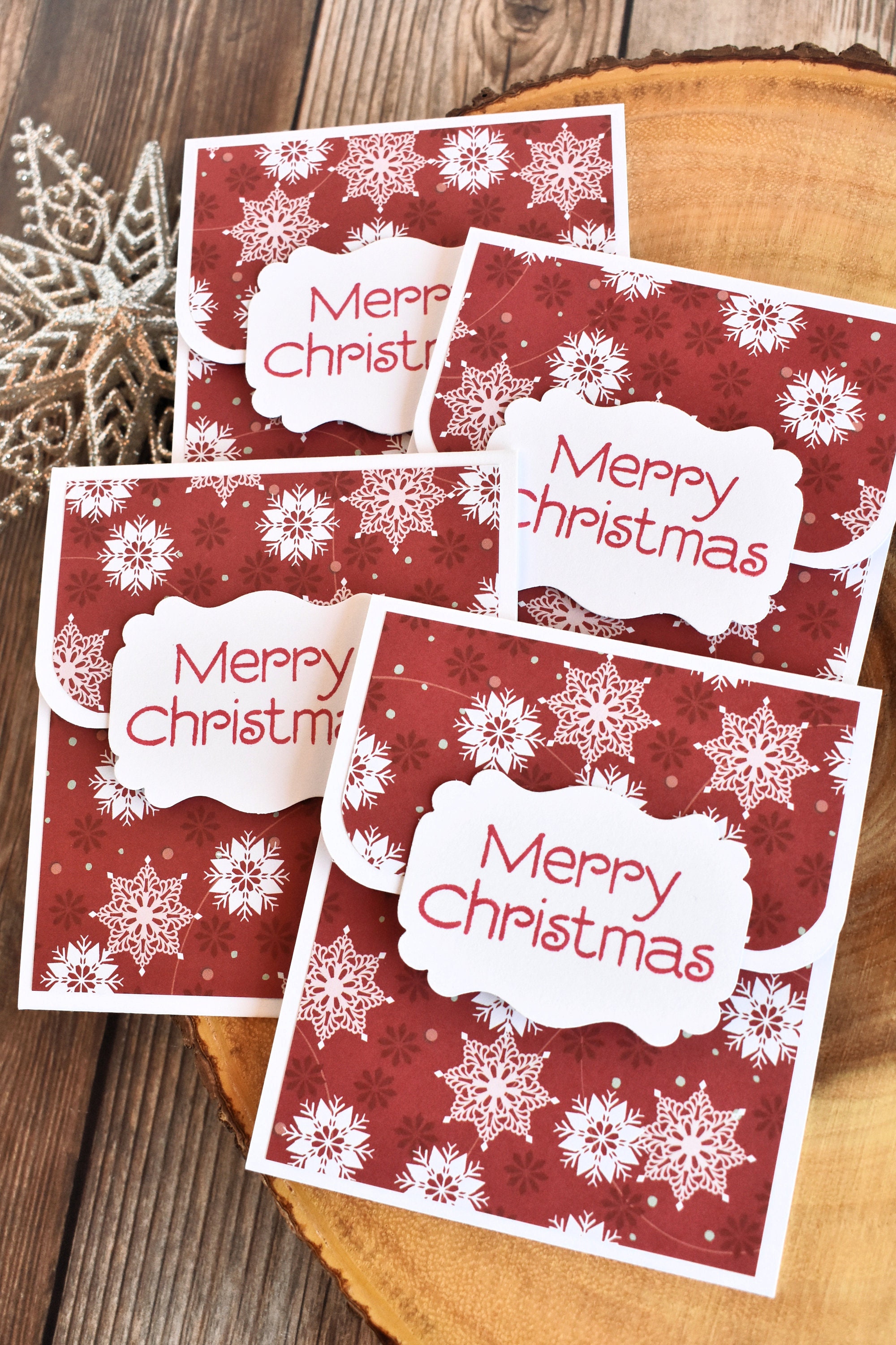 Holiday Gift Card Holder Christmas Gift Card Holder - Etsy