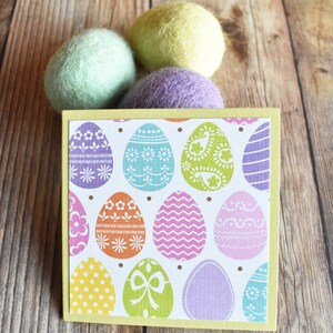 Blank Handmade Mini Easter Cards Set of 4 Mini Easter Notecards With ...