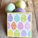Blank Handmade Mini Easter Cards Set of 4 Mini Easter Notecards With ...