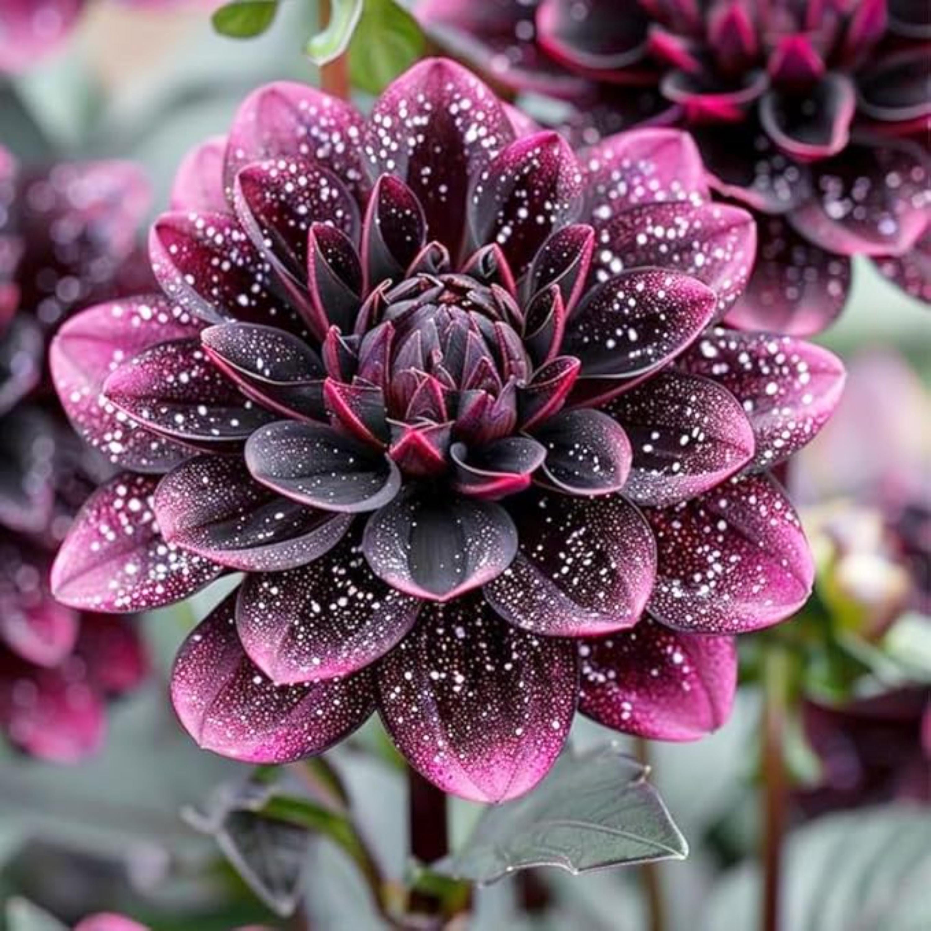 100+ Giant Dinner Plate Dahlia Seeds – Exotic Dahlia Pinnata Flowers ...