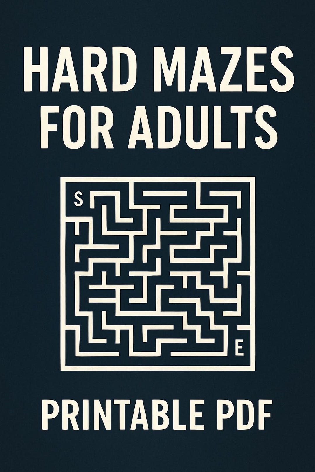 50 Mazes Level 1 - Etsy