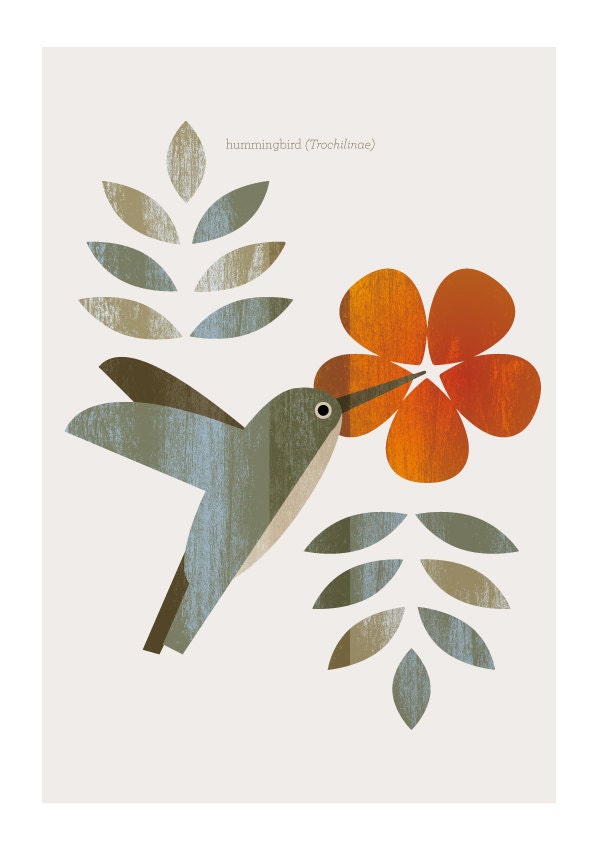 Printable Poster Art Hummingbird Wall Art Home Decor / - Etsy