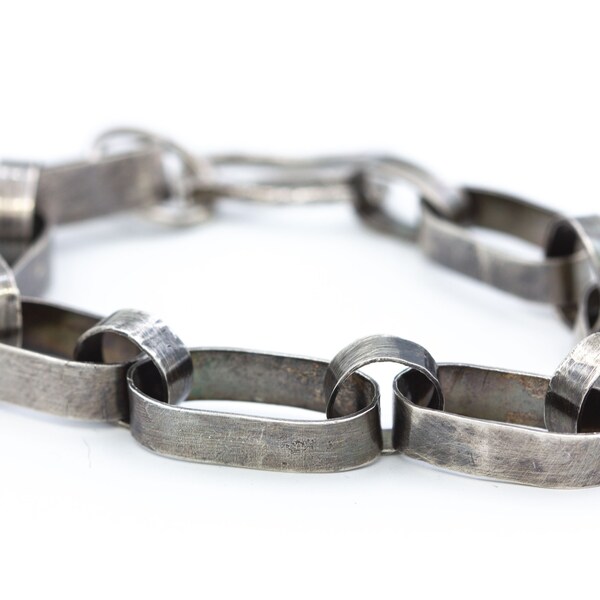 Hand Forged Bracelet - Etsy