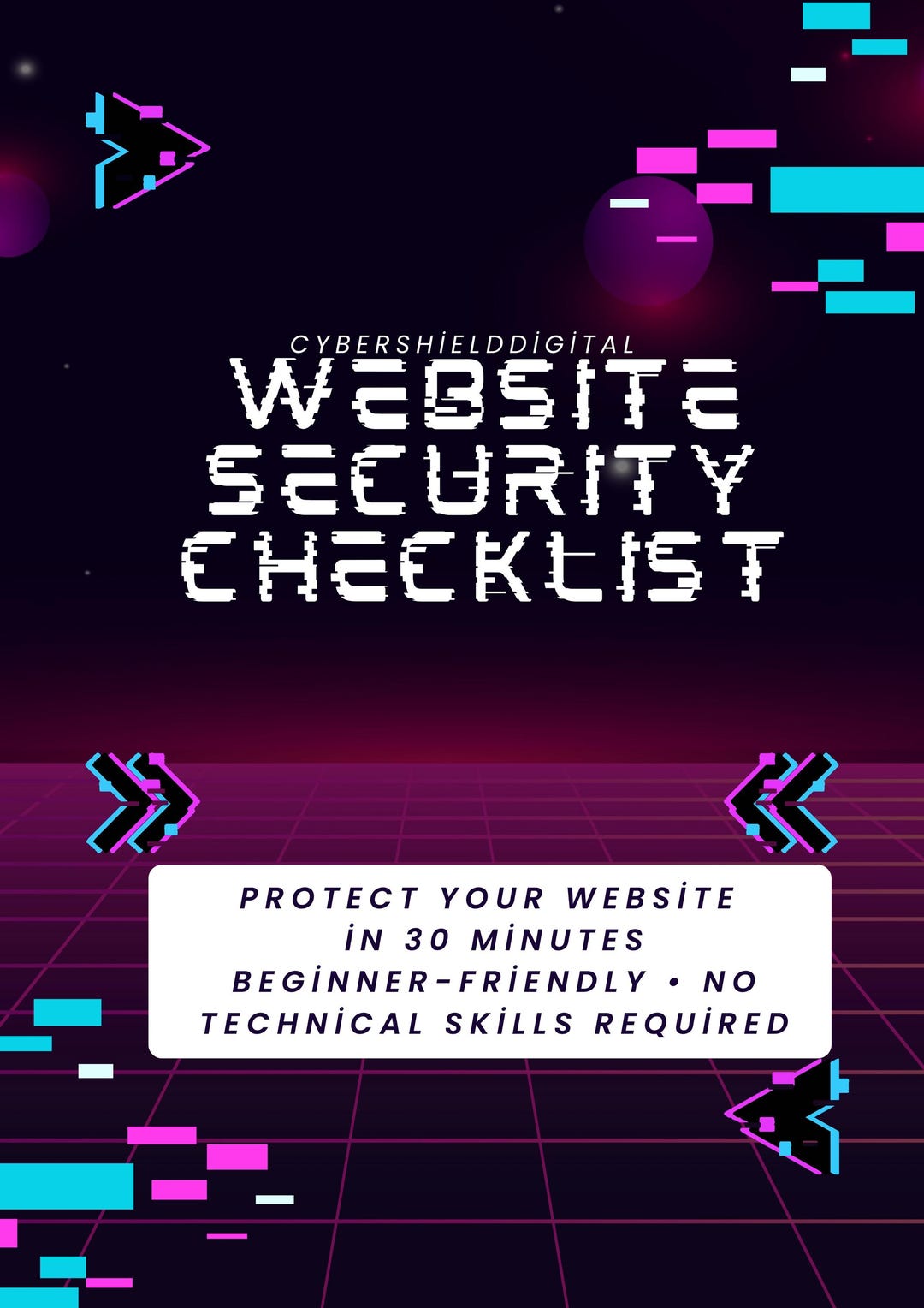 Website Security Checklist PDF | Small Business Cyber Security Guide - Etsy