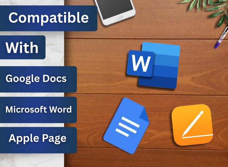 ATS CV Template ATS Friendly Editable Resume Template on Word Google ...