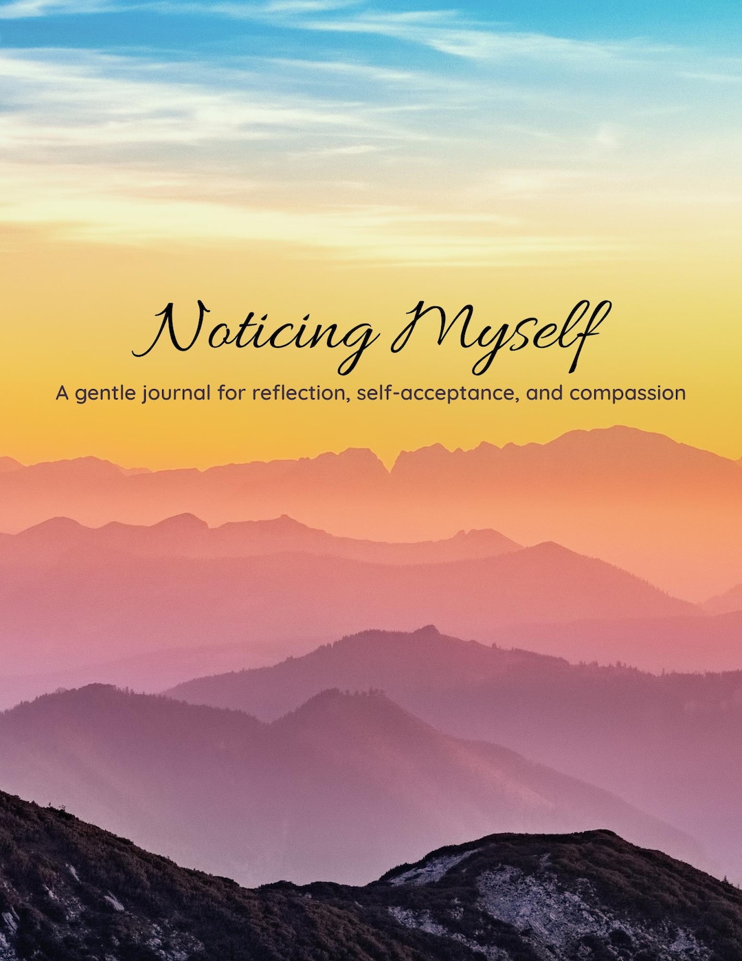 Noticing Myself: A Gentle Journal for Neurodivergent Self-acceptance ...