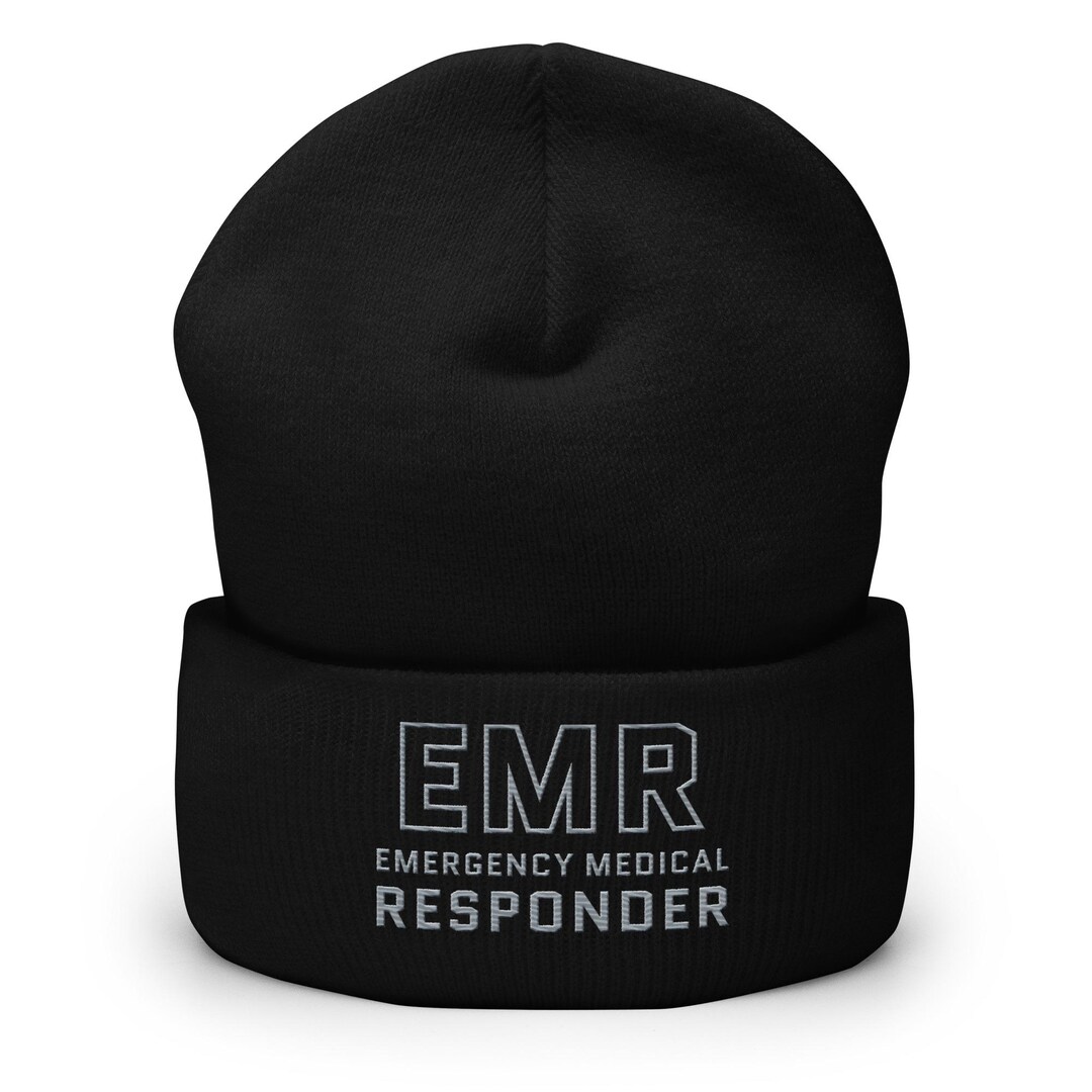 EMR – Emergency Medical Responder Cuffed Beanie - Etsy