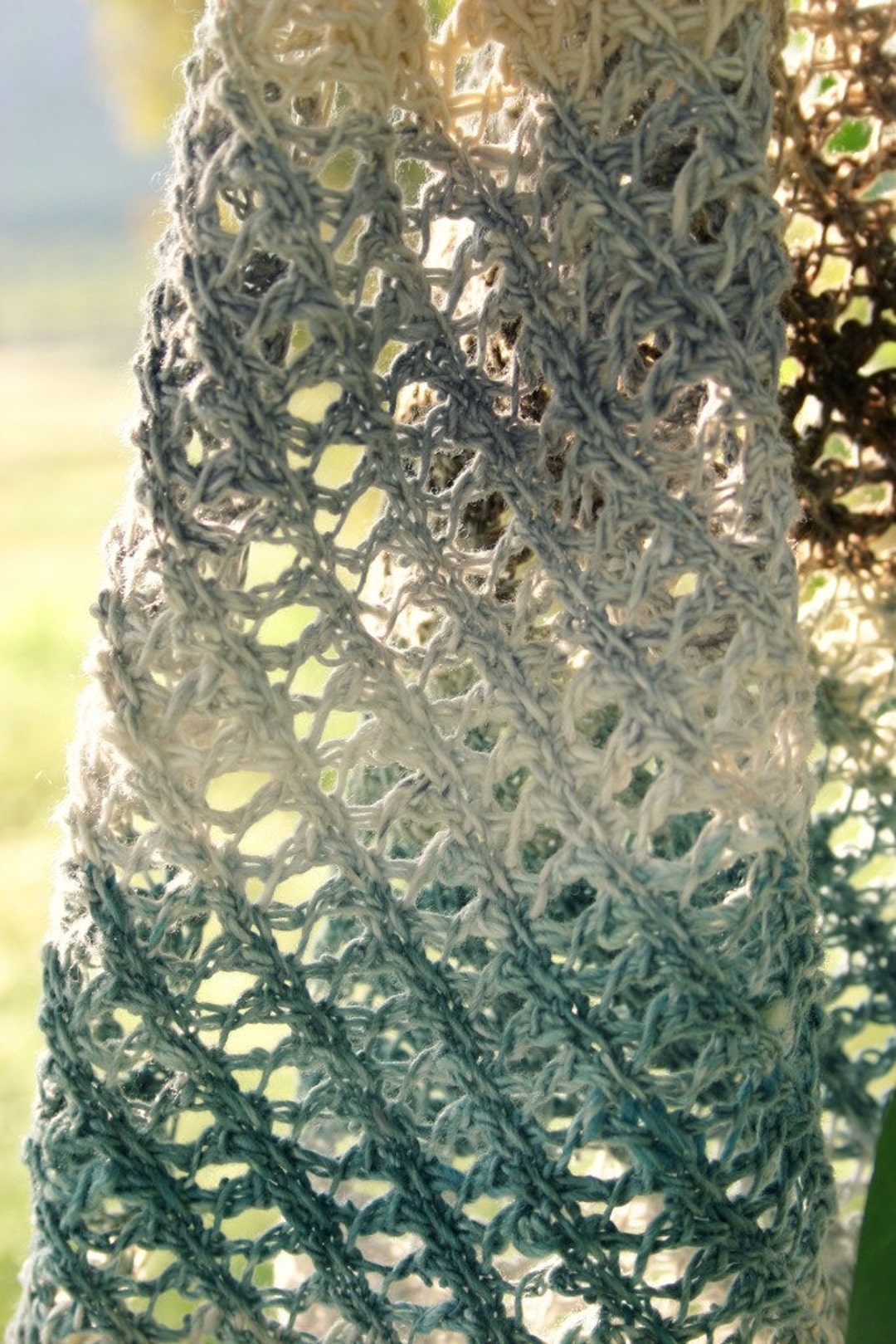 Crochet Pattern, Lace Scarf Pattern- Tunisian Crochet Pattern - Etsy