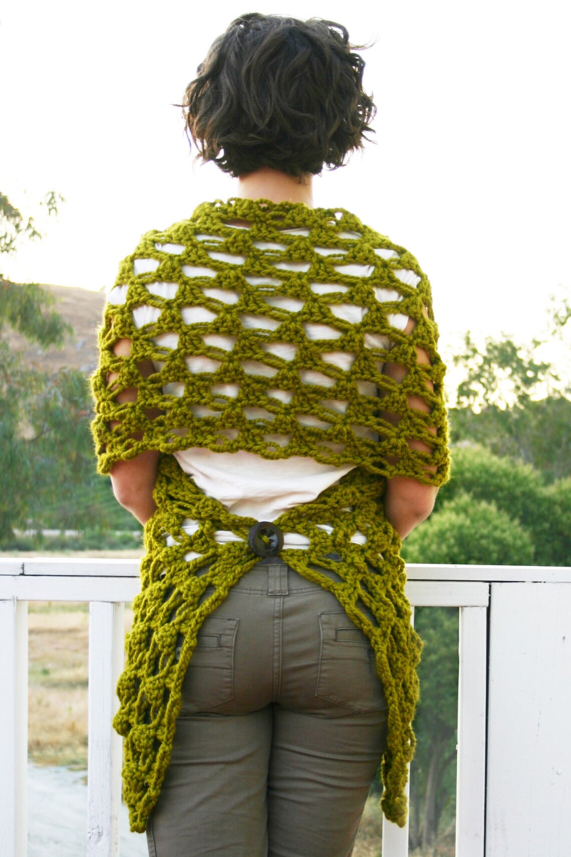 Crochet Pattern - the Any Way Wrap Pattern - Etsy