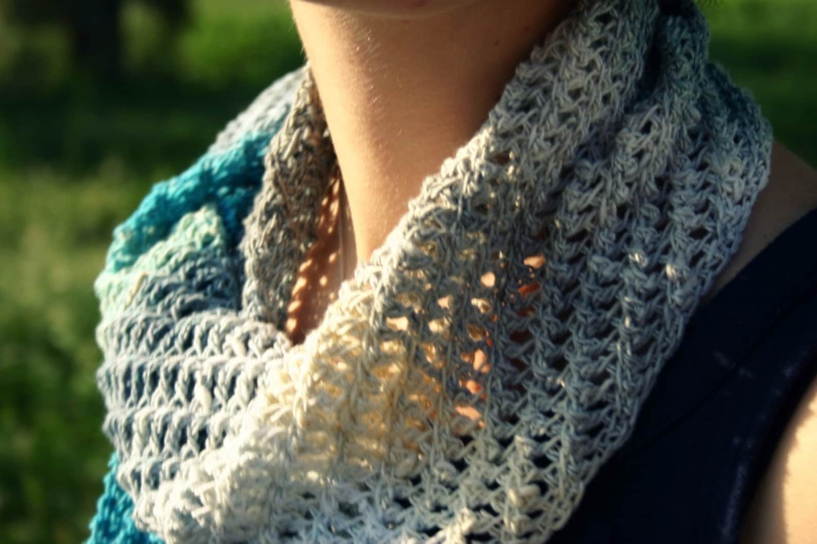 Crochet Pattern, Lace Scarf Pattern- Tunisian Crochet Pattern - Etsy