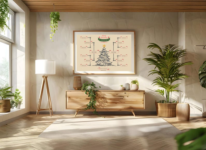 4-generation-family-tree – Gray Christmas Tree Theme -holiday ...