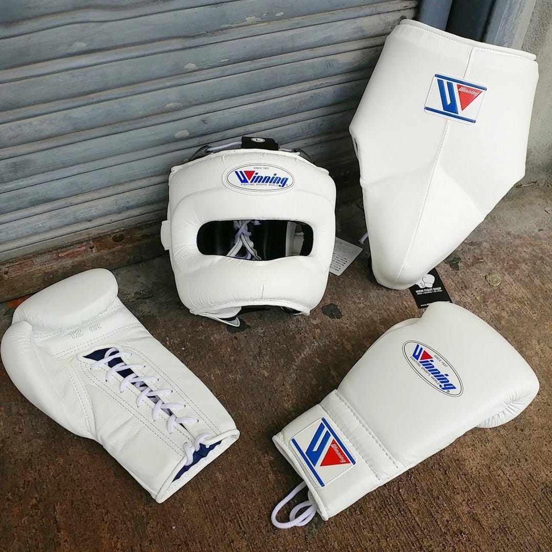 Winning Sparring Set, Boxing Set, Boxing Kit, Winning Japan Boxing Set ...
