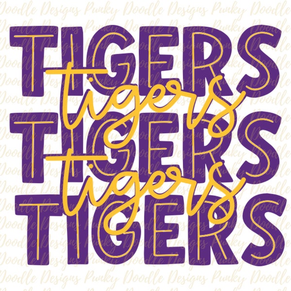 Lsu Tigers Svg - Etsy