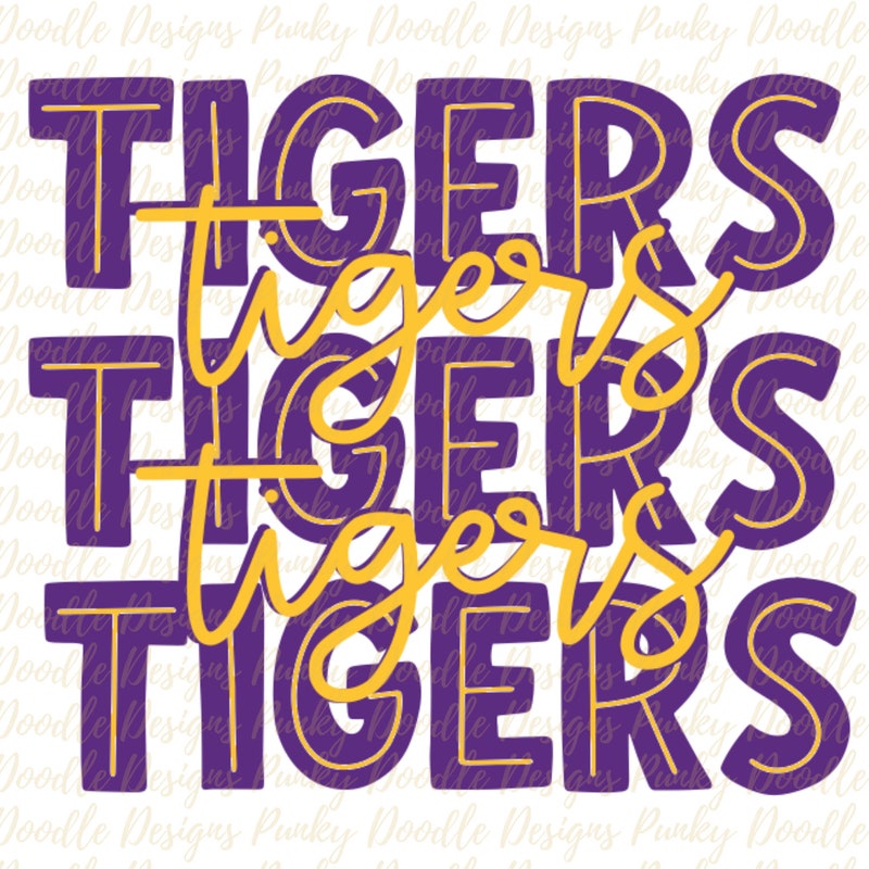 Lsu Tigers Svg - Etsy