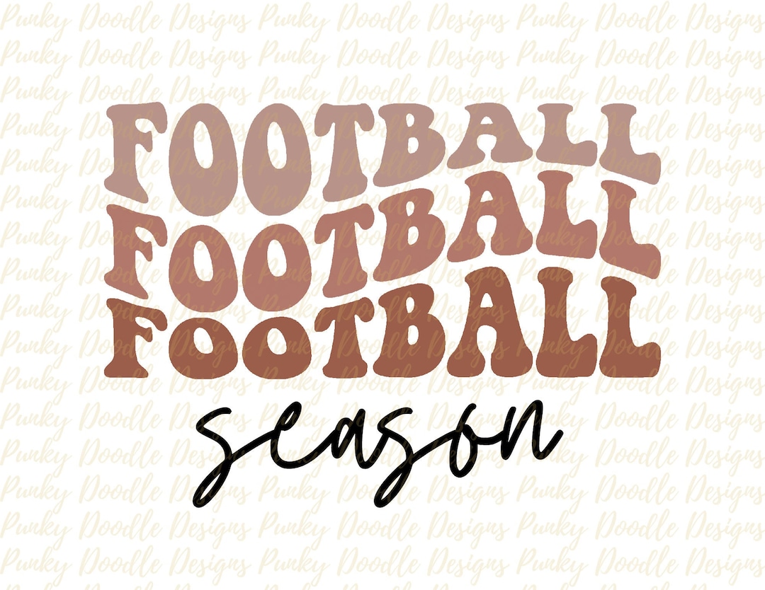 Football Season Sublimation Designs Downloads, Fall , Ball, Football ...