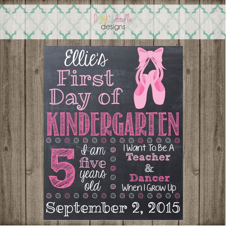 First Day of School Sign Printable 8x10 First Day of School - Etsy