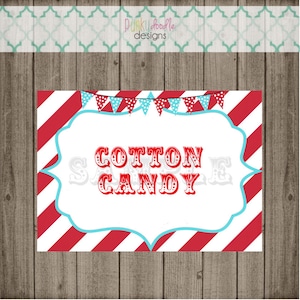 Custom Carnival Party Signs Circus Party Signs Circus Signs Carnival ...