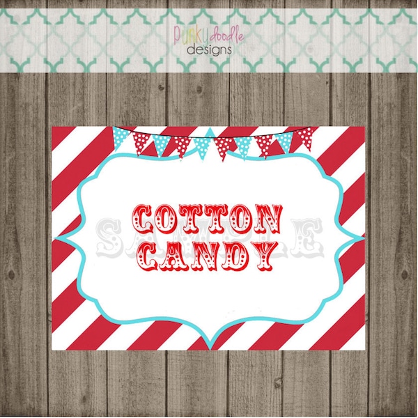 Carnival Signs - Etsy