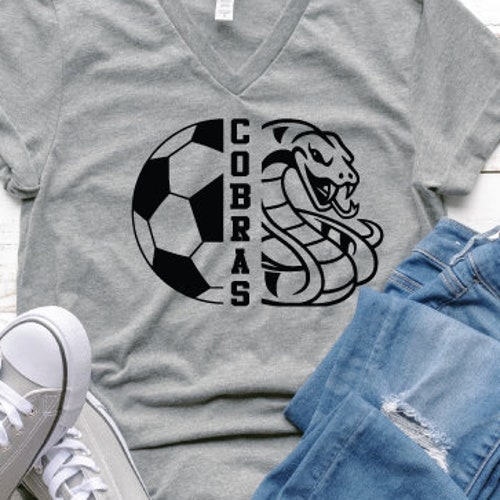 Cobras SVG Soccer Cobra Soccer Mom School Spirit Middle Junior - Etsy
