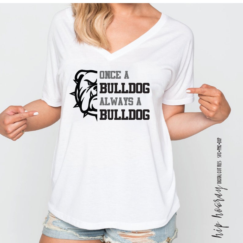 Bulldogs SVG PNG Sublimation Once A Bulldog Football Soccer Band ...