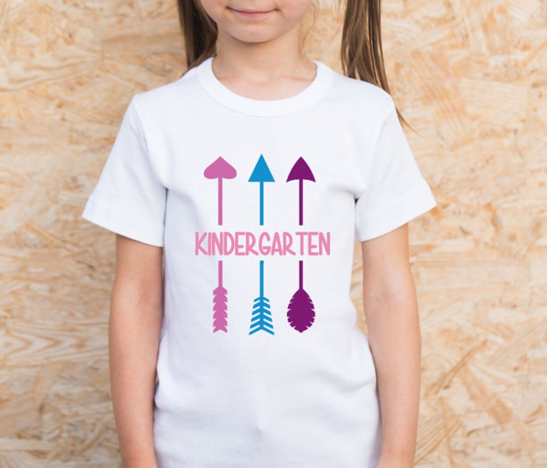 Kindergarten Kinder Squad SVG Arrows K Frist Day of School - Etsy