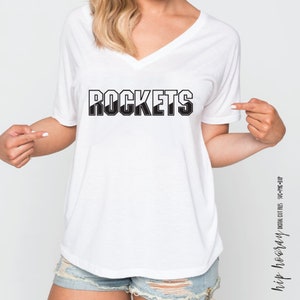 Rockets SVG Cheer Soccer Basketball Baseball Football Soccer Mom T ...