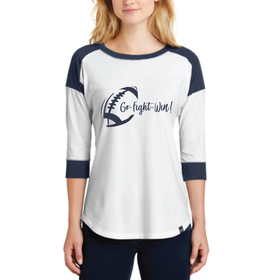 Football SVG Go Fight Win Mom Tshirt School Spirit Middle Junior Mom T ...